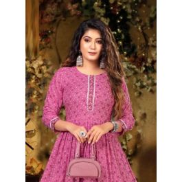 RANJANA - CATALOG # 50232 (SET OF 6 READYMADE KURTIS) MADE IN INDIA BY ...