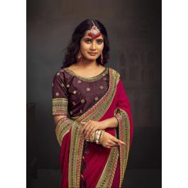 MIRANSH - CATALOG # 50585 (SET OF 8 SAREES) MADE IN INDIA BY SUMA