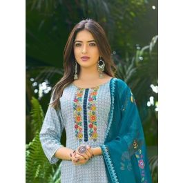 INNAYA - CATALOG # 51657 (SET OF 4 READYMADE SUITS) MADE IN INDIA BY MITTOO