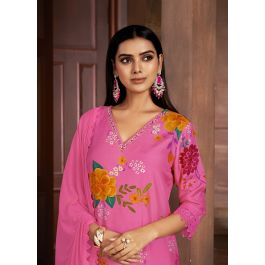 HENNA - CATALOG # 51918 (SET OF 6 READYMADE SUITS) MADE IN INDIA BY JIVORA