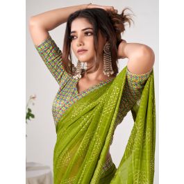 SADI 3 - CATALOG # 53048 (SET OF 10 SAREES) MADE IN INDIA BY STAVAN