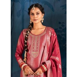 SAFFRON - CATALOG # 56193: Set of 6 Semi-Stitched Suits