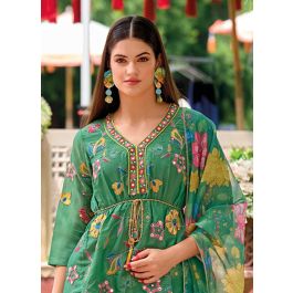 SINJHAR - CATALOG # 56377 Set of 4 Readymade Suits