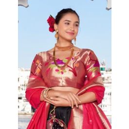 KEETHANA Catalog #56614 - Set of 4 Lehengas (Semi-Stitched)