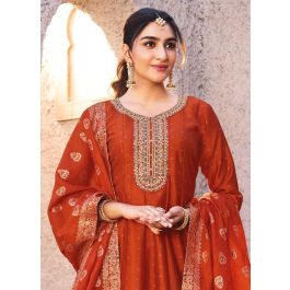 RADHIKA LIFESTYLE MAHEK 2 - Catalog # 57050 Set of 6 Readymade Salwar Suits