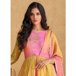 SAJNI - Catalog # 57389 (Set of 3 Readymade Gowns) by Brand SAYURI DESIGNER